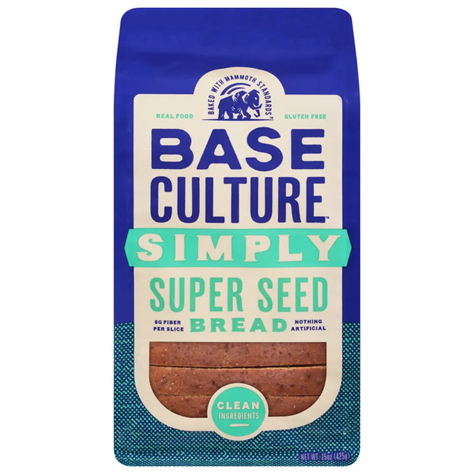 Base Culture Gluten Free Simply Super Seed Bread | GlutenFreePalace