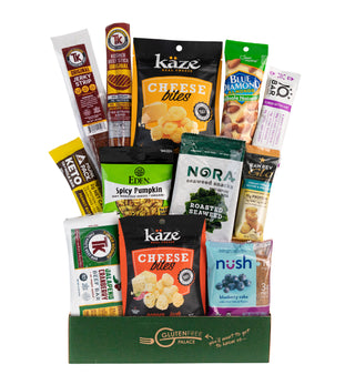 Buy Gluten Free Snack Boxes online at GlutenFreePalace.com!